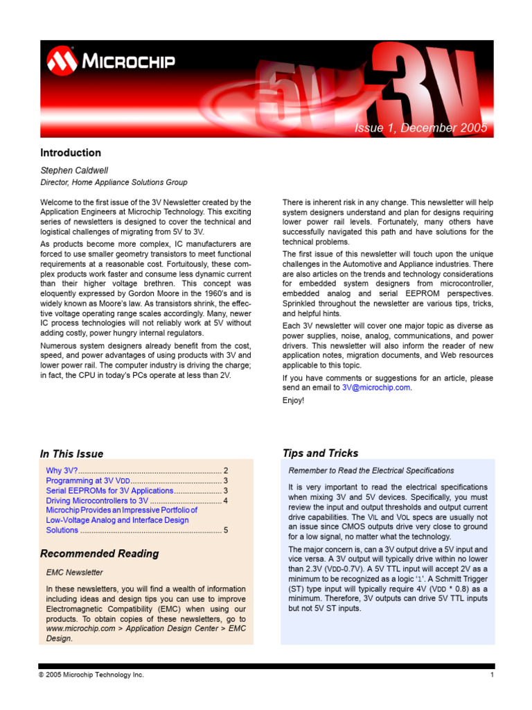 3V Issue 1 | PDF | Analog To Digital Converter | Microcontroller 3V Issue 1 | PDF | Analog To Digital Converter | Microcontroller