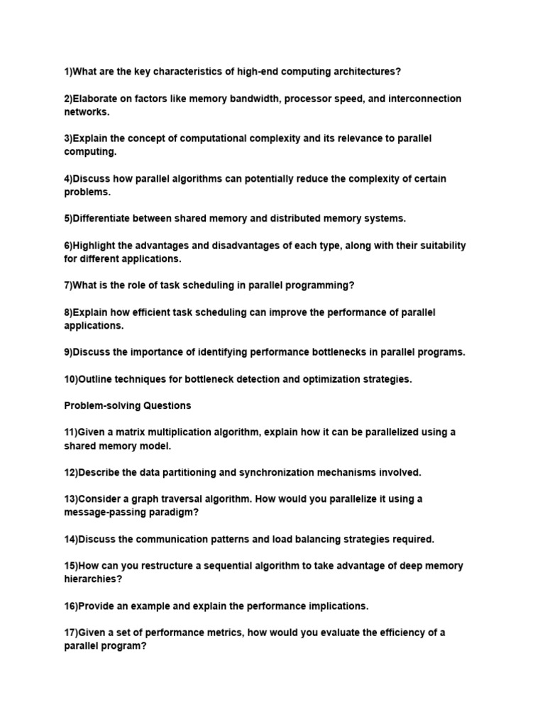 HPC Assignment | PDF