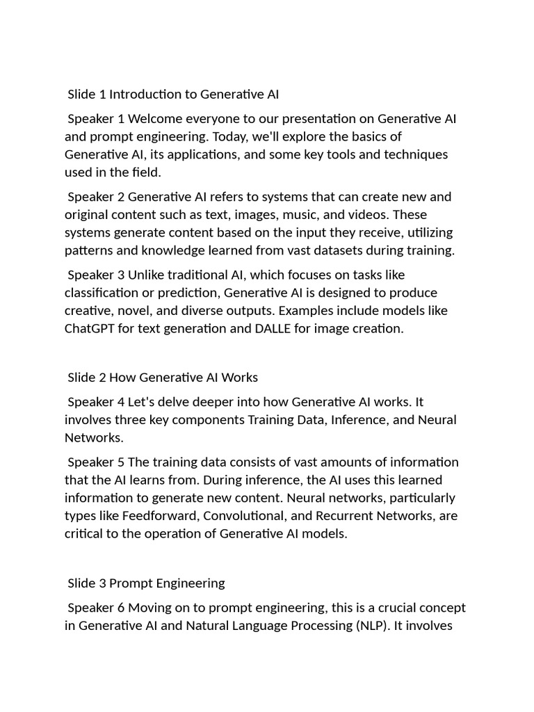 Raw Script Tranning | PDF | Artificial Intelligence | Intelligence (AI ...