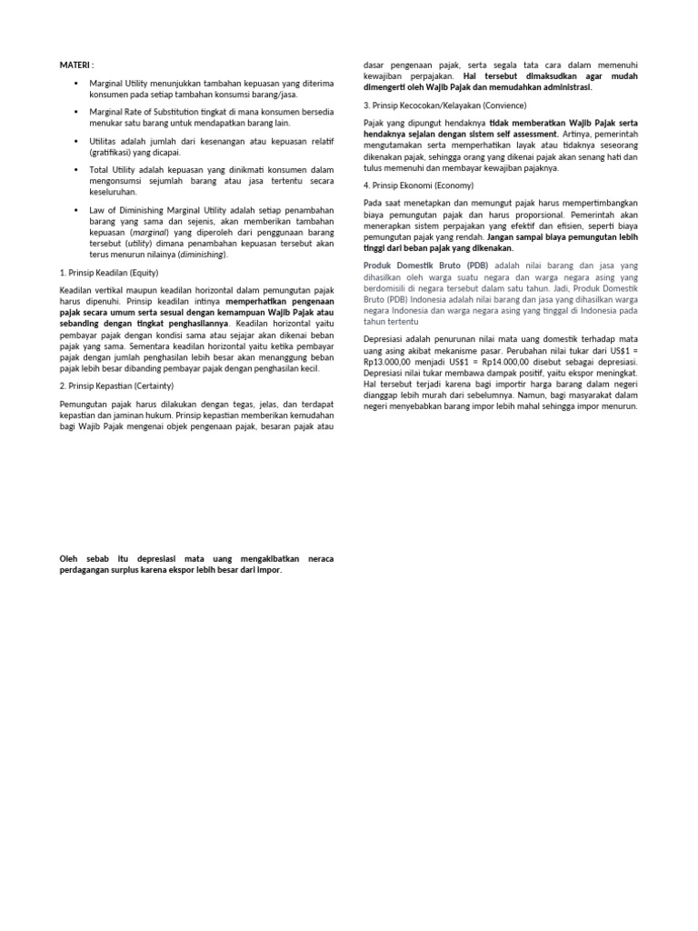 Materi Latihan Utbk | PDF | Bisnis | Hukum