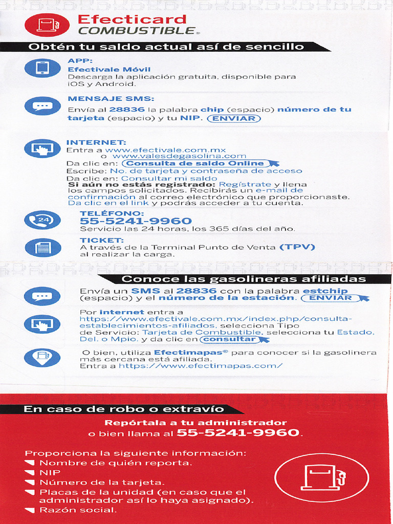 Triptico Efectivale | PDF