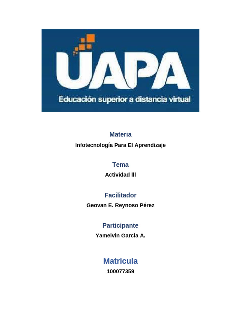 Tarea 8 Info | PDF | Ciencia y matemáticas