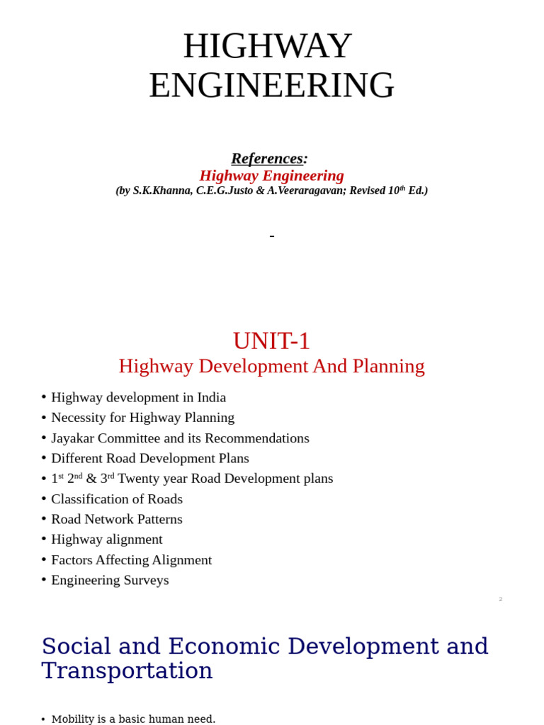 Highway Engineering | PDF | Road