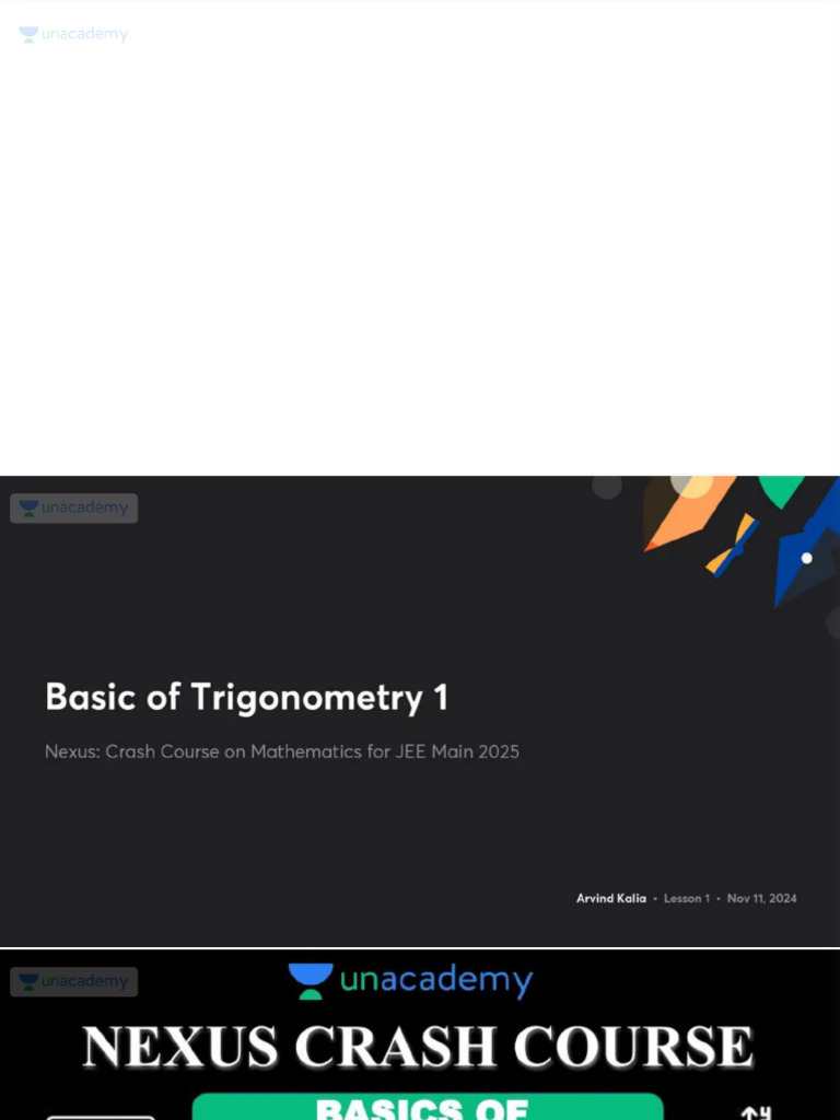 Basic of Trigonometry 1 With Anno | PDF