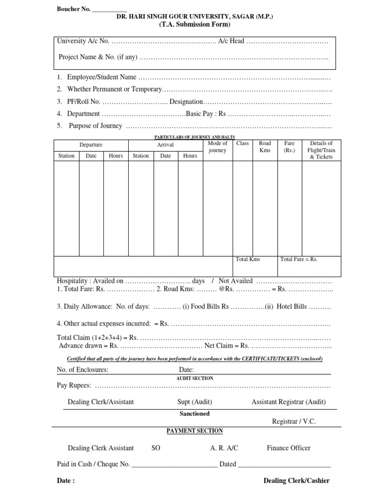 T.A. Submission Form | PDF | Finance & Money Management | Law
