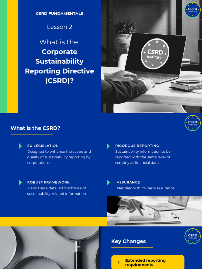 CSRD Fundamentals Lesson 2 | PDF