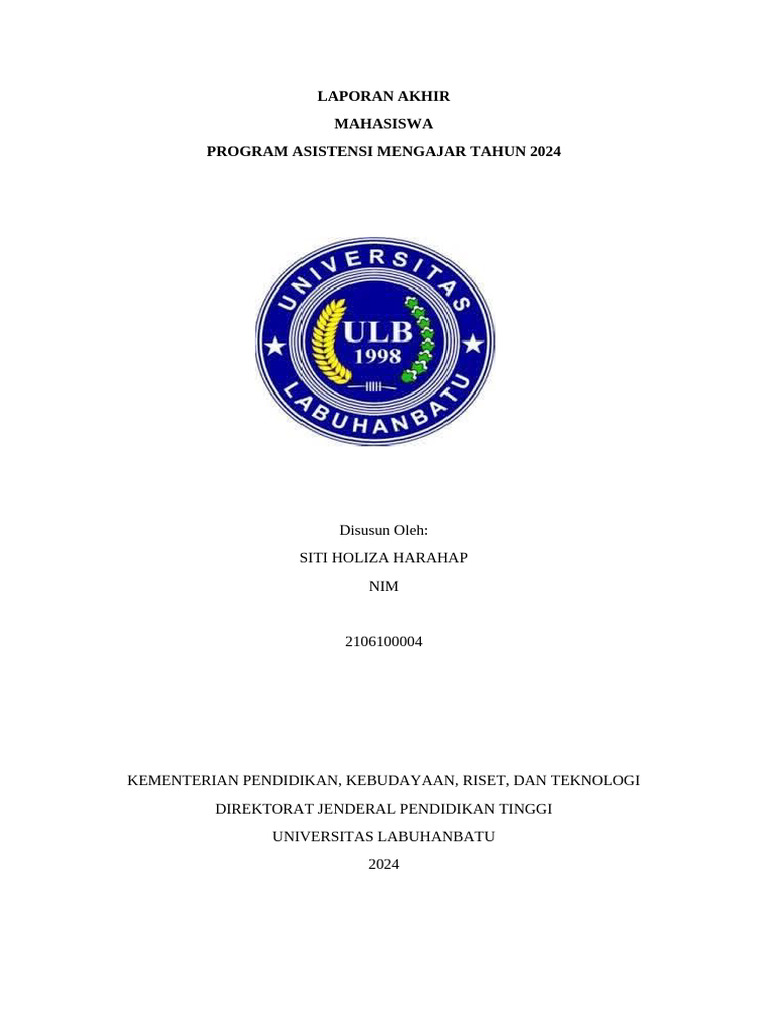 Lap Akhir Liza | PDF