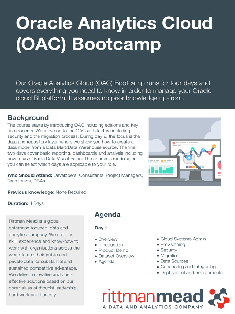 data-sheet-oac-bootcamp | PDF | Information Technology | Computing