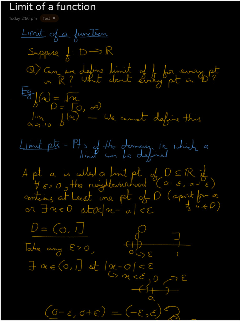 Limits of Functions - 025150 | PDF