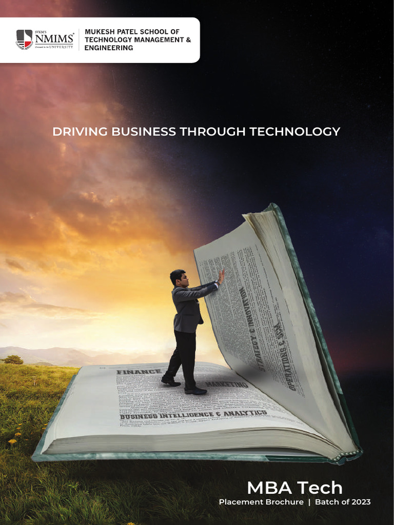 MBA Tech Brochure - 2022-23 | PDF | Programmable Logic Controller