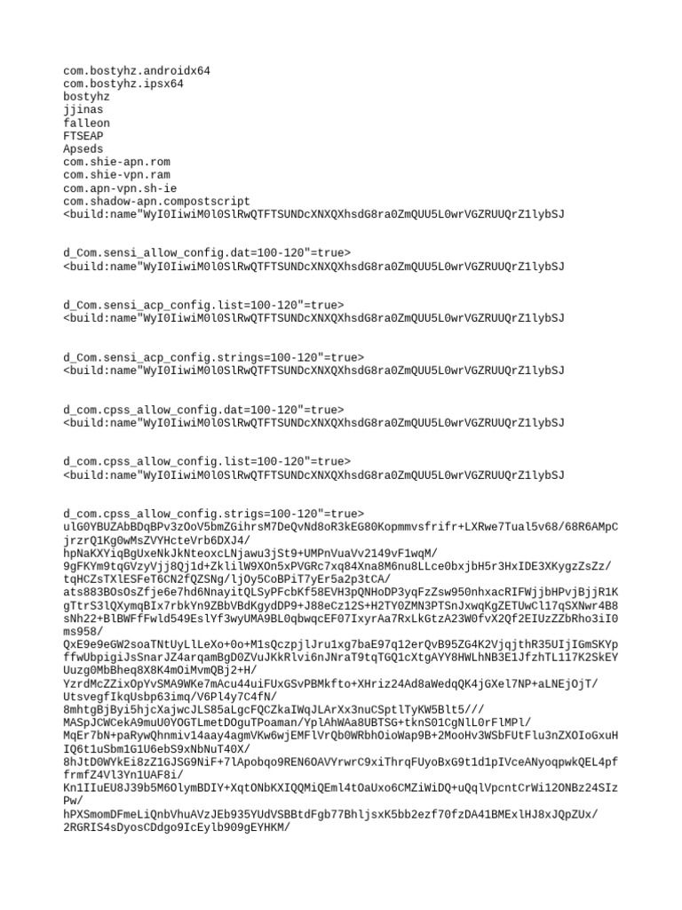 Android Configuration Data File | PDF | Business