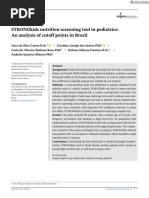 STRONGkids Nutritional Risk Assessment | PDF | Determinants Of Health ...