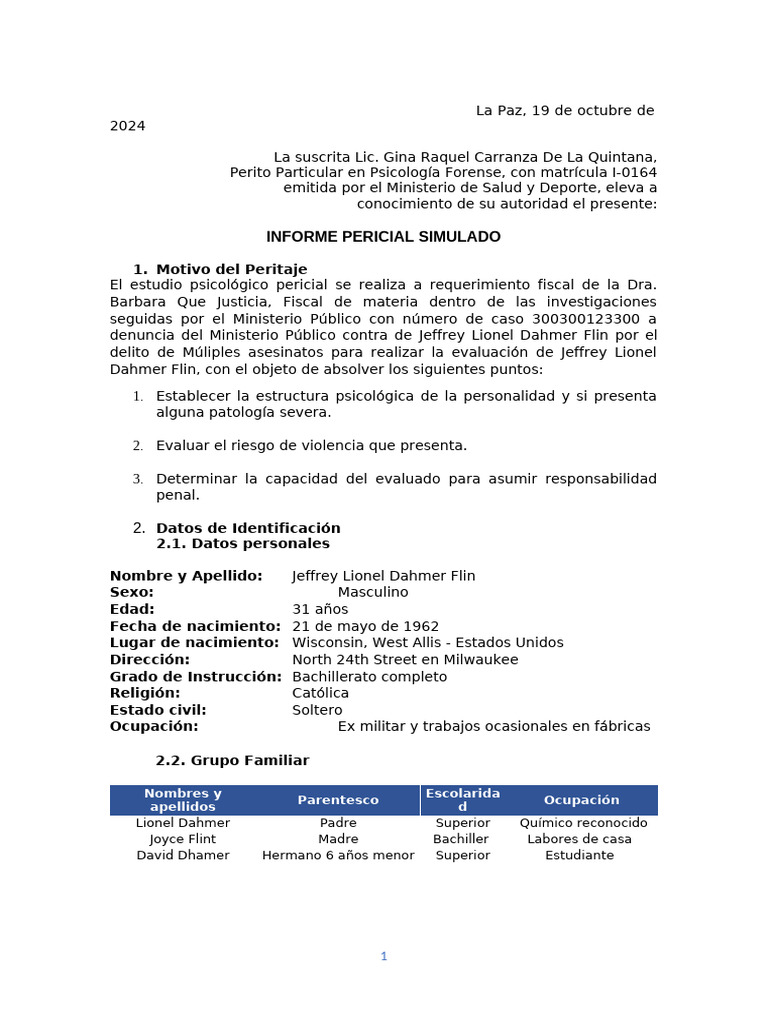 Trabajo Final - Modulo 1 | PDF | Pensamiento | Esquizofrenia