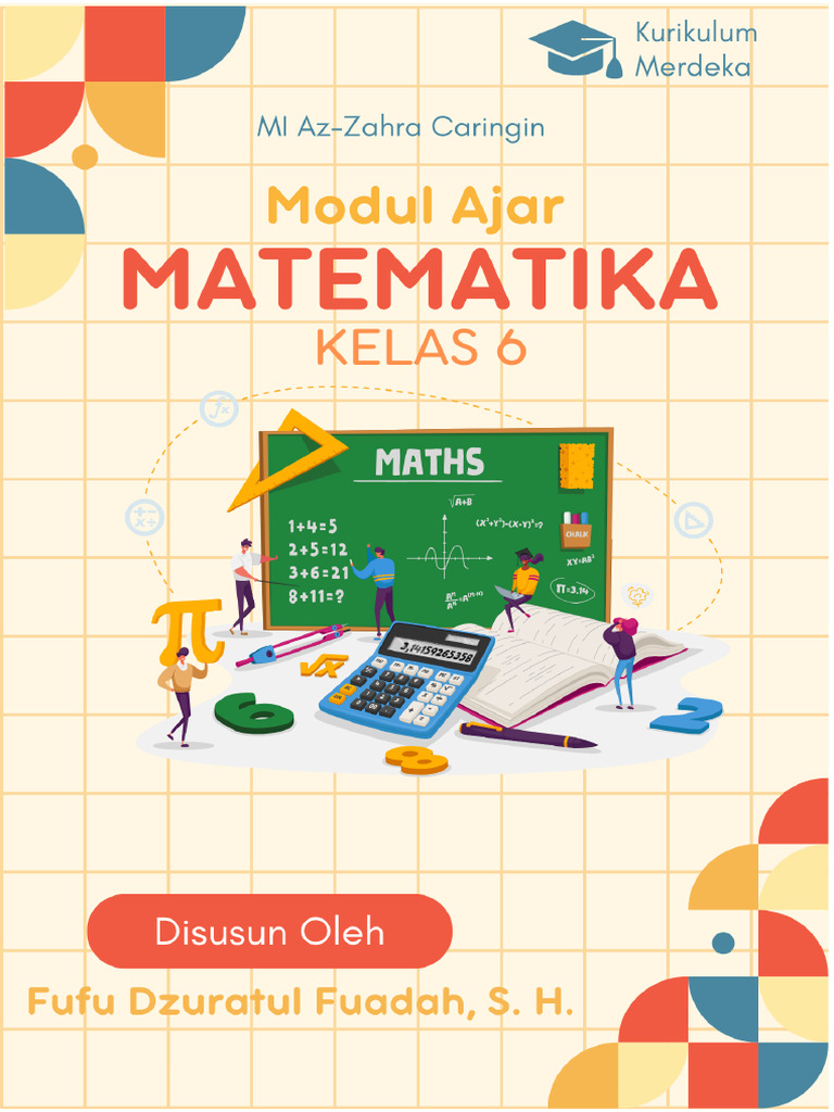 Modul Ajar Kelas 6 MI MTK | PDF
