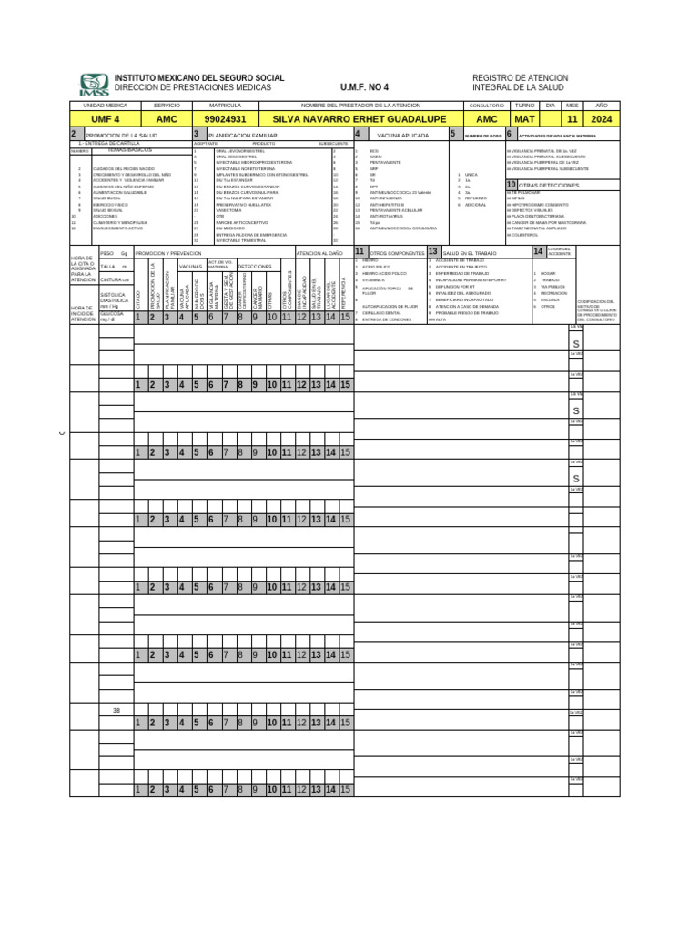 Hoja Rais Blanco | PDF | Salud pública | Reproducción humana