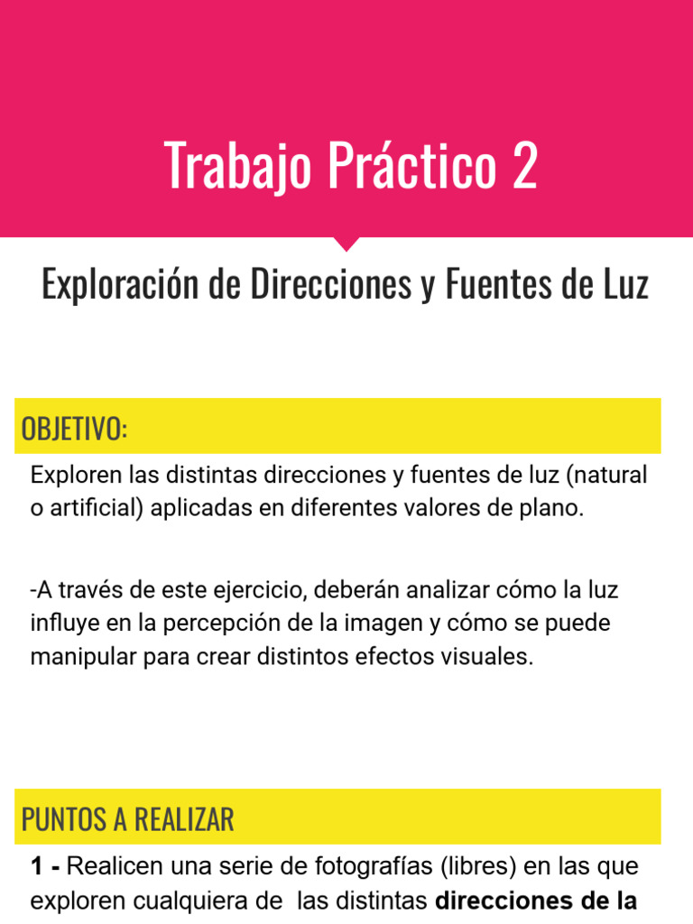 Consigna TP 2 | PDF | Óptica | Radiación electromagnética