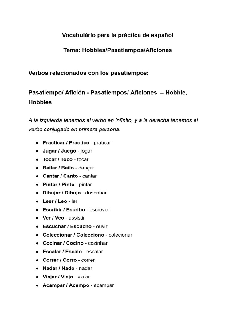 Pasatiempos | PDF