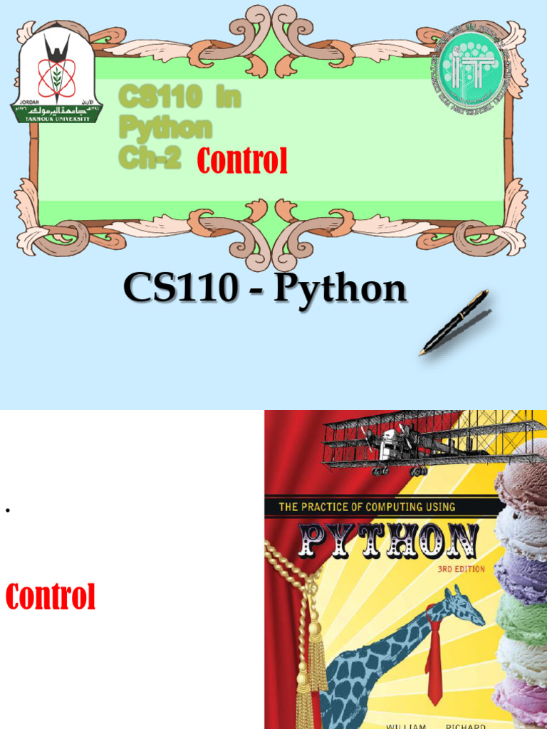 ch02-Sci132-new-in-Pyhton-18-7-2021 Okwithout Breakcontinue | PDF | Boolean Data Type | Control Flow