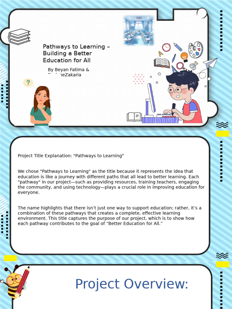 Pathways To Learning - Building A Better Education For All | PDF ...