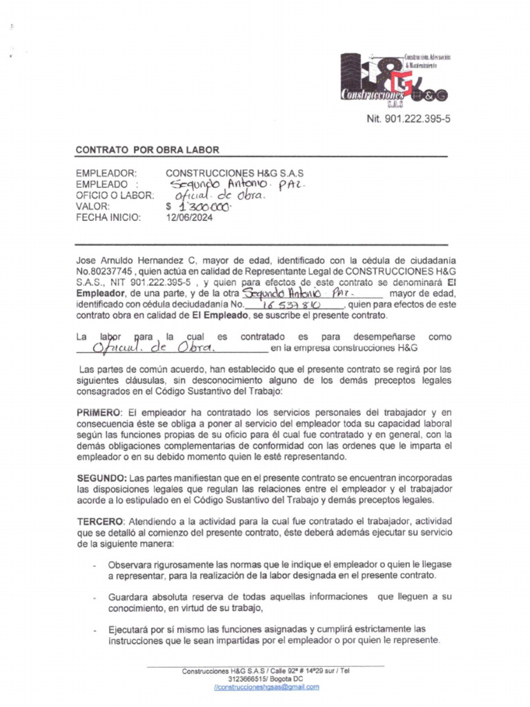 Segundo Antonio Paz | PDF