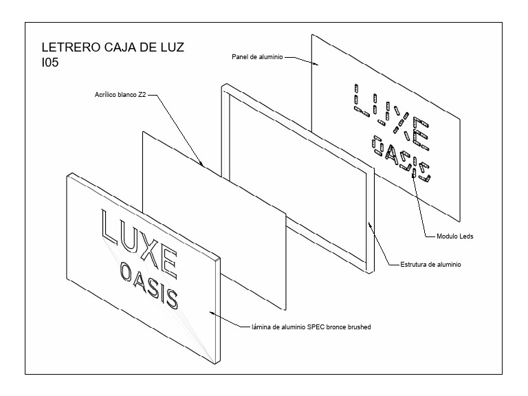 Ficha I05 Letrero | PDF