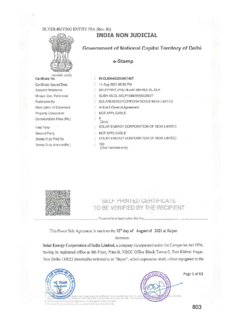 Power Agreement | PDF | Electricity | Sustainable Development
