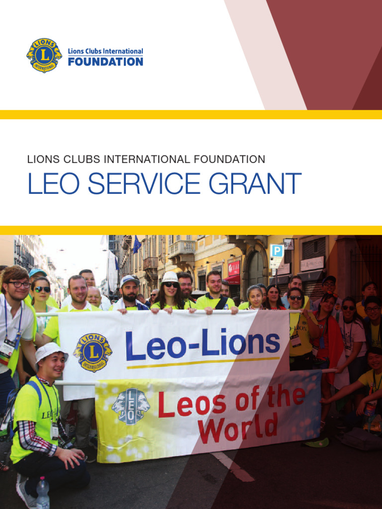 Leo Service Grant | PDF