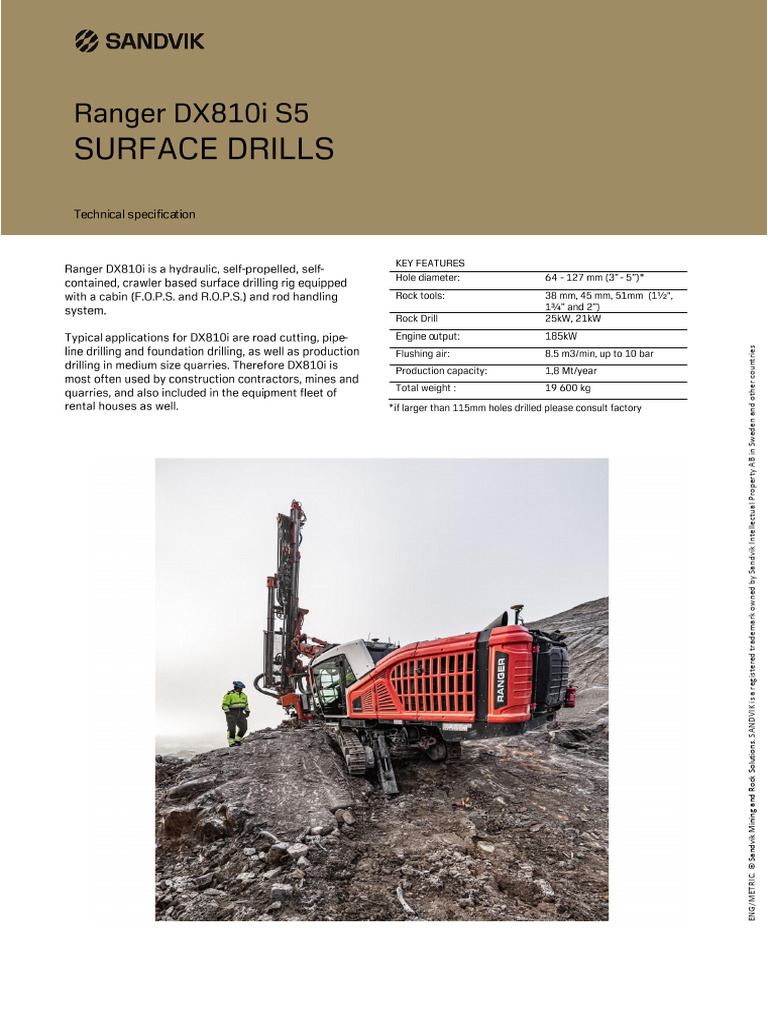 Dx810i s5 Specification Sheet English | PDF