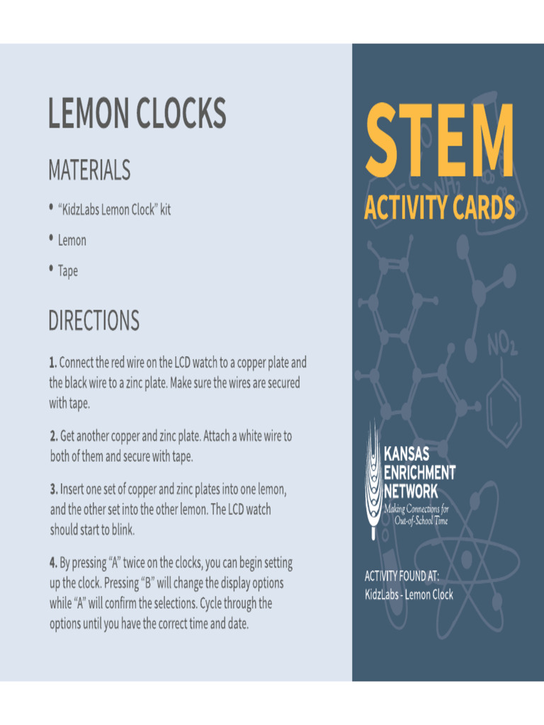 Lemon Clock | PDF