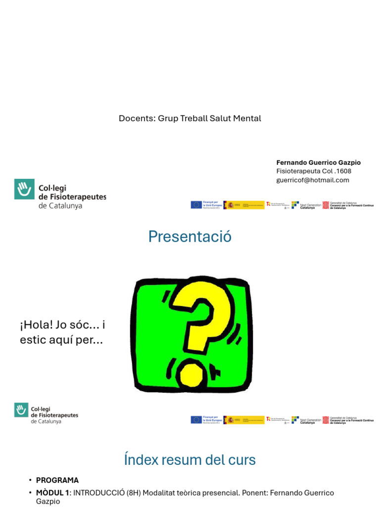 Mod 1 Curs S Mental | PDF