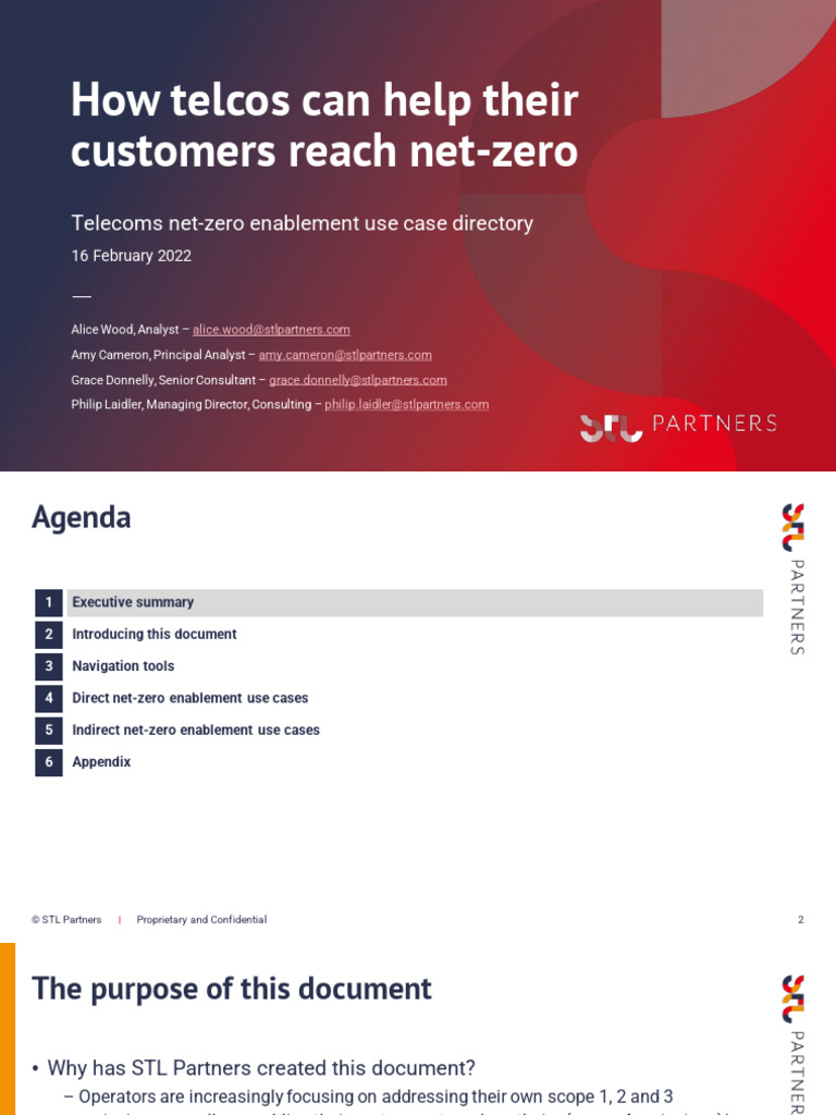 Telco Net-Zero Enablement Use Case Directory - How Telcos Can Help ...