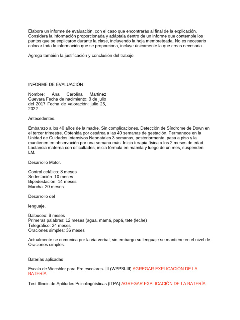 Tarea Modulo 3-2 | PDF | Cociente de inteligencia | Especialidades Medicas