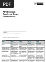 AP Seminar Performance Task 1: Individual Research Report (IRR) Rubric ...