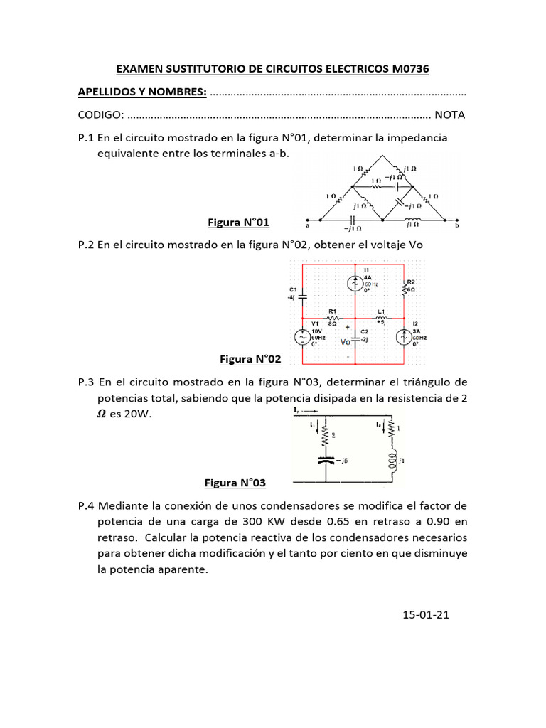 Es de Circuitos Electricos M0736 | PDF