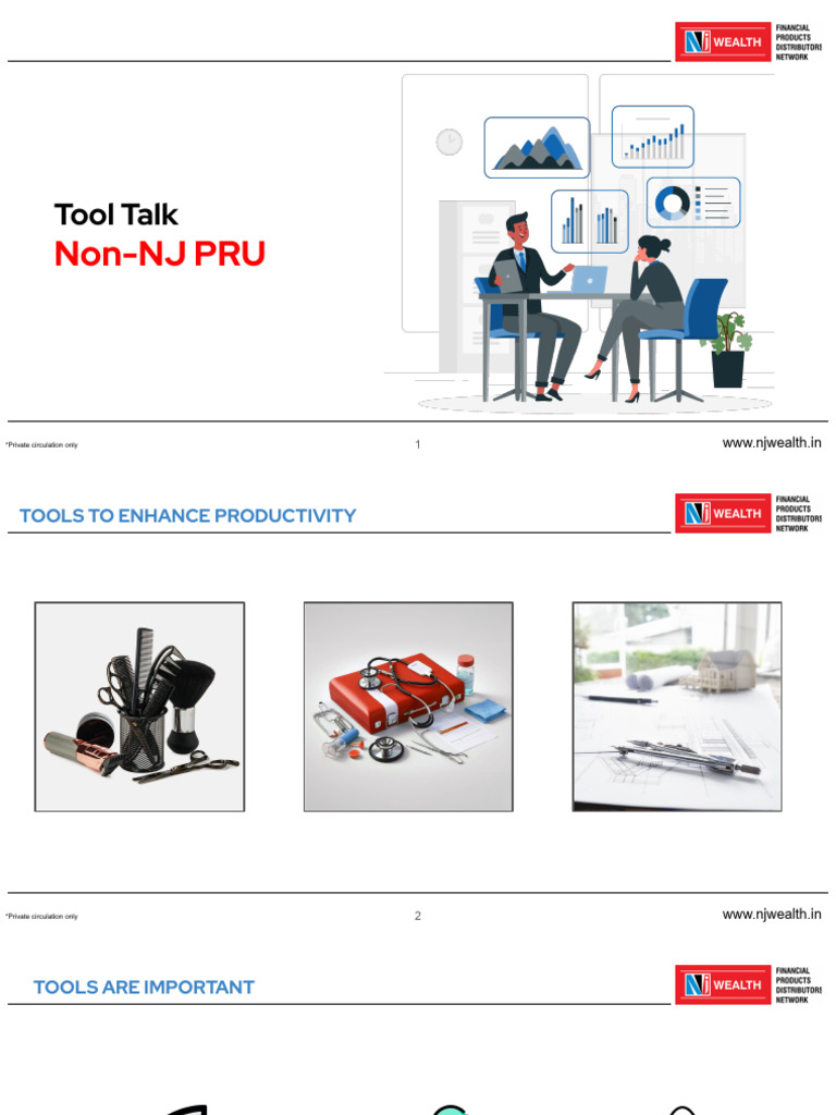 Tool Talk Non-NJ PRU 18th July 2024 | PDF | Investing