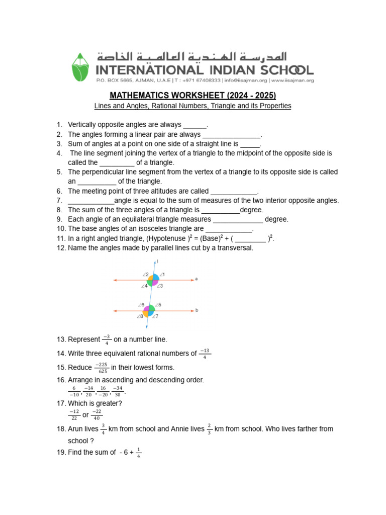 Grade 7 WS | PDF | Triangle | Euclidean Plane Geometry