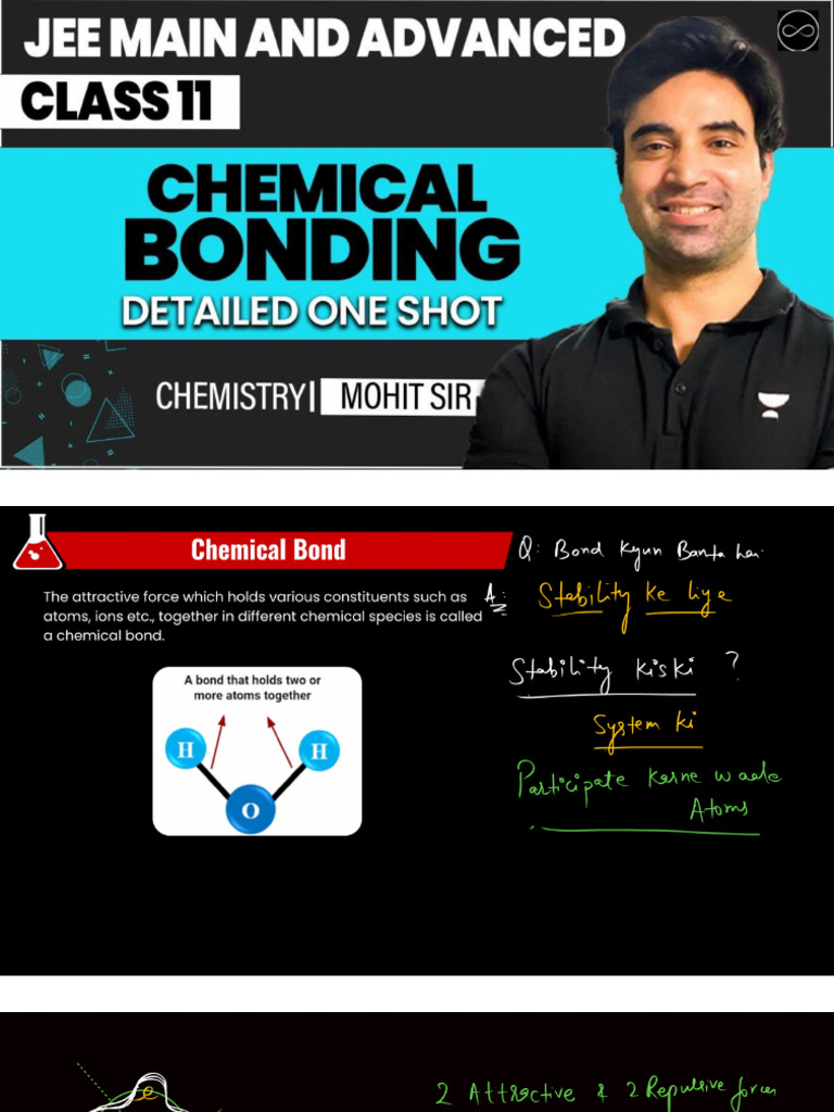 Chemical Bonding One Shot Class 11 | PDF