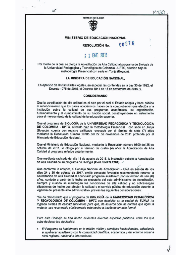 Resol 576 2018 | PDF