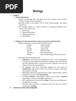 Form 1 Combined Science Notes (A) | PDF | Flowers | Pollination