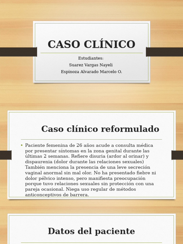 Caso Clínico Bacterio | PDF