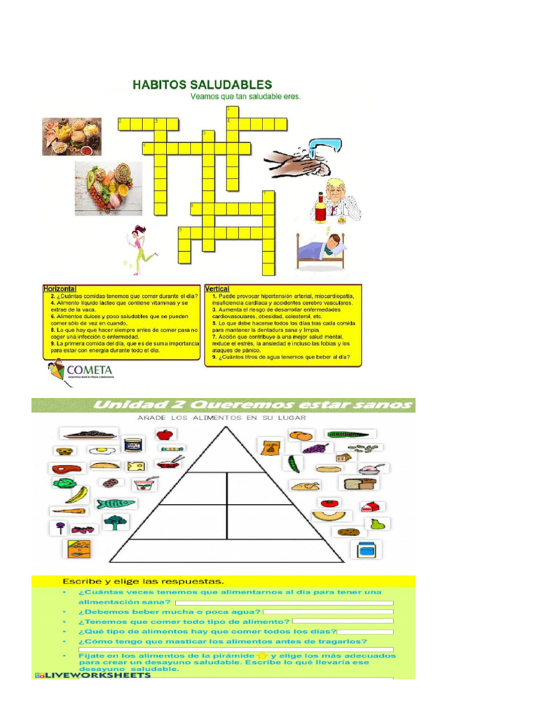 Alimentacion, Habitos Saludables | PDF
