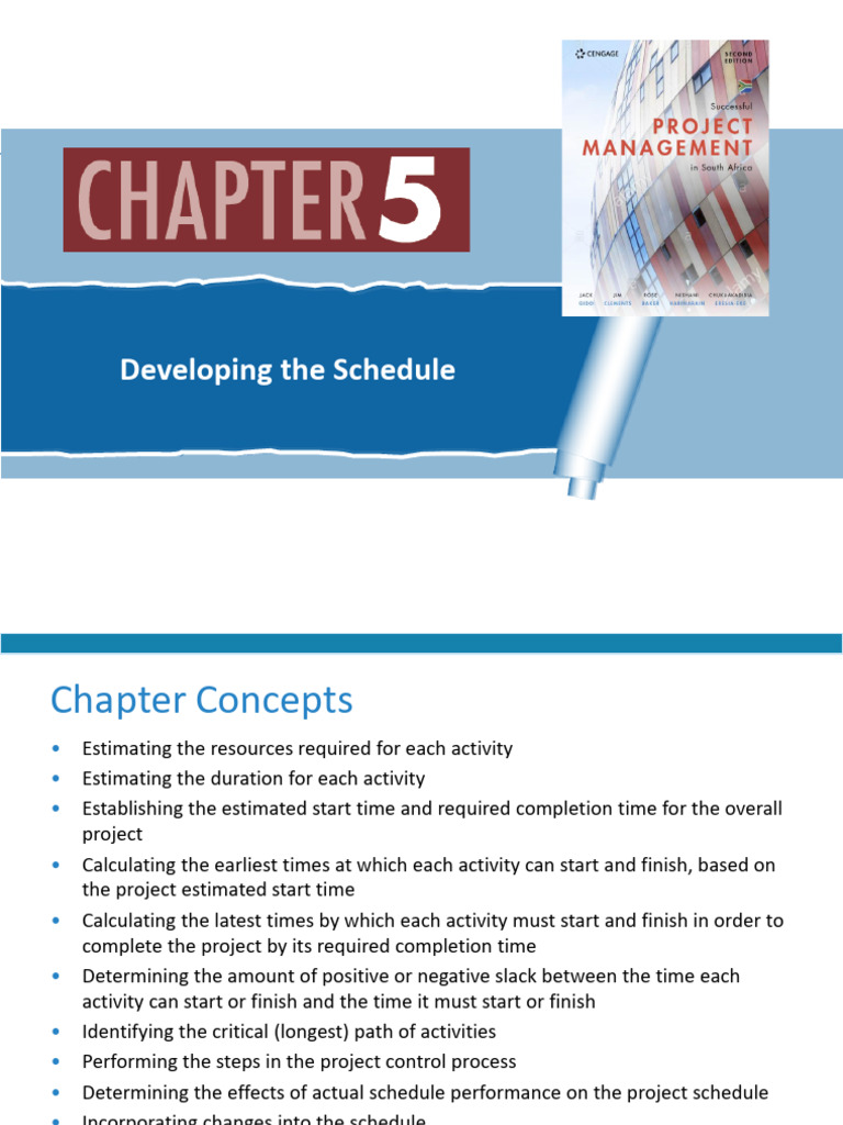 SuccProjMgmt 2e Ch05 PowerPoint | PDF