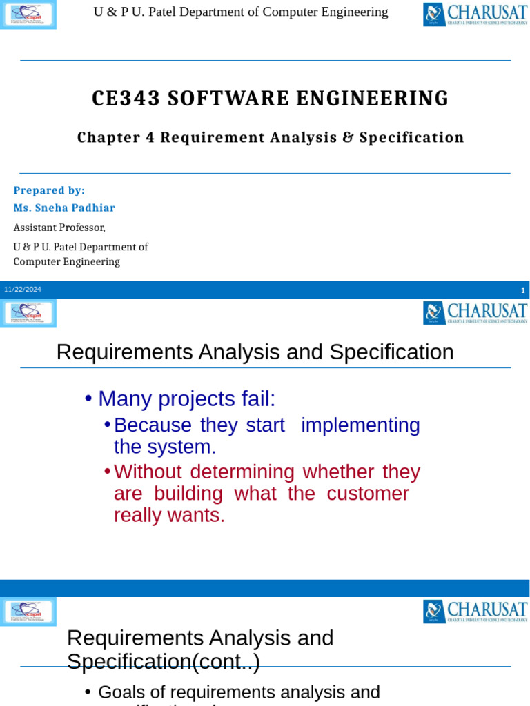 Requirement Analysis & Specification | PDF | Input/Output | Specification (Technical Standard)