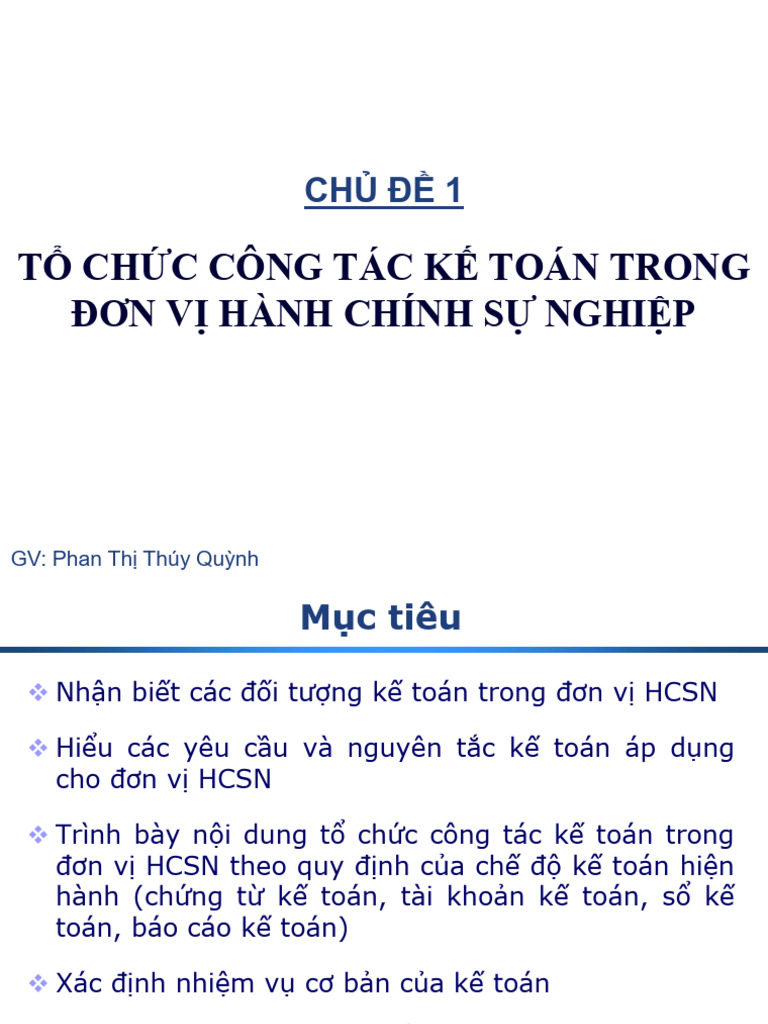 Chu de 1 - To Chuc Ctac KT - SV | PDF