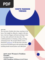 History of Fashion 1900-2000 Timeline - Timetoast Timelines | PDF ...