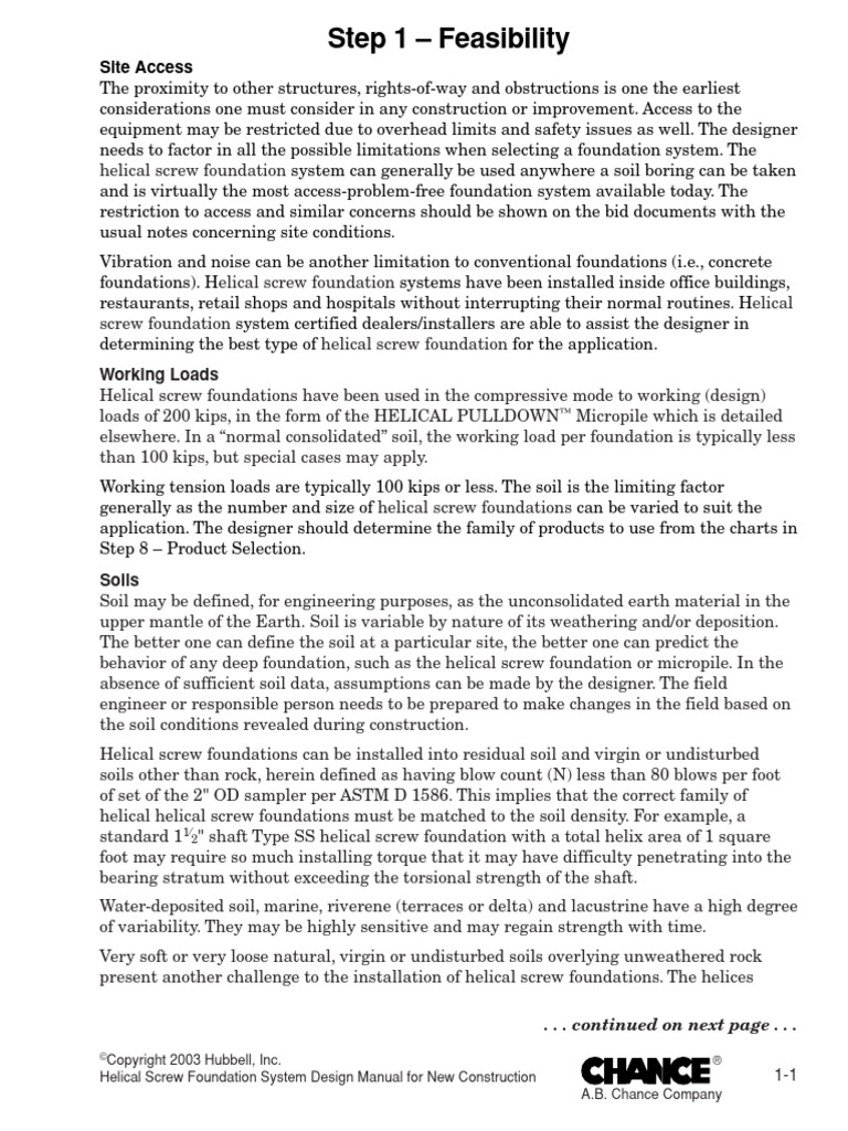 Step1 Feasibility Pdf Deep Foundation Civil Engineering