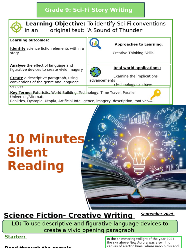 Sci-Fi Story Writing Techniques | PDF | Science Fiction | Creativity