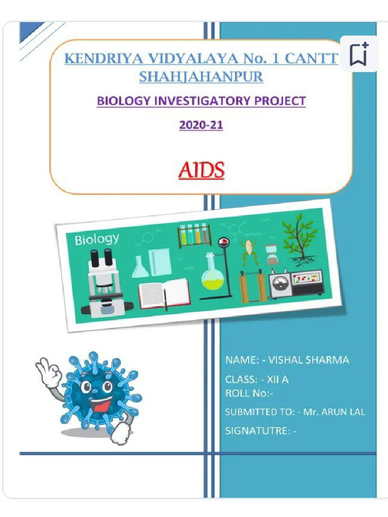 Class 10 Biology Project | PDF