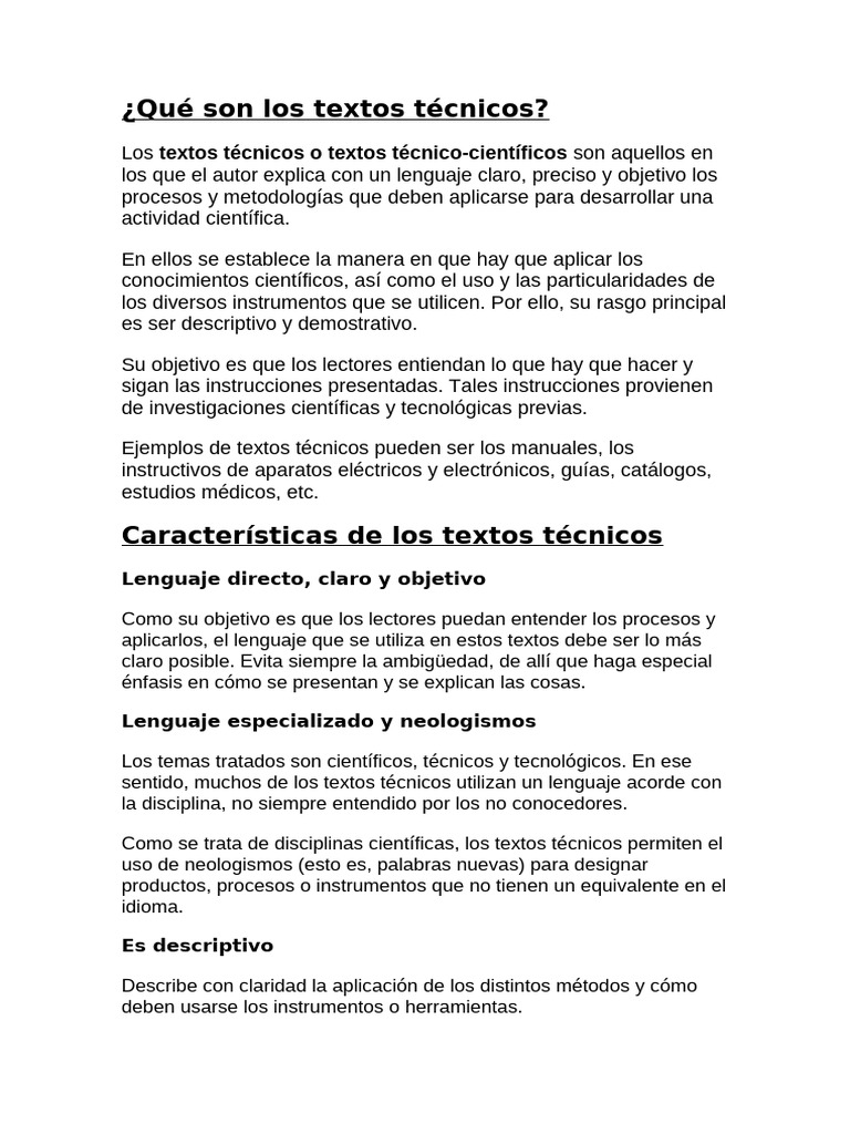 Texto Tecnico y Paratexto | PDF | Bibliografía