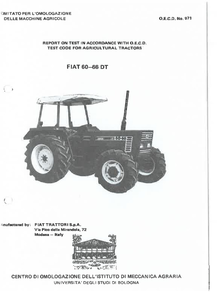 FIAT 60-66-DT Nr971 1986-Englisch | PDF